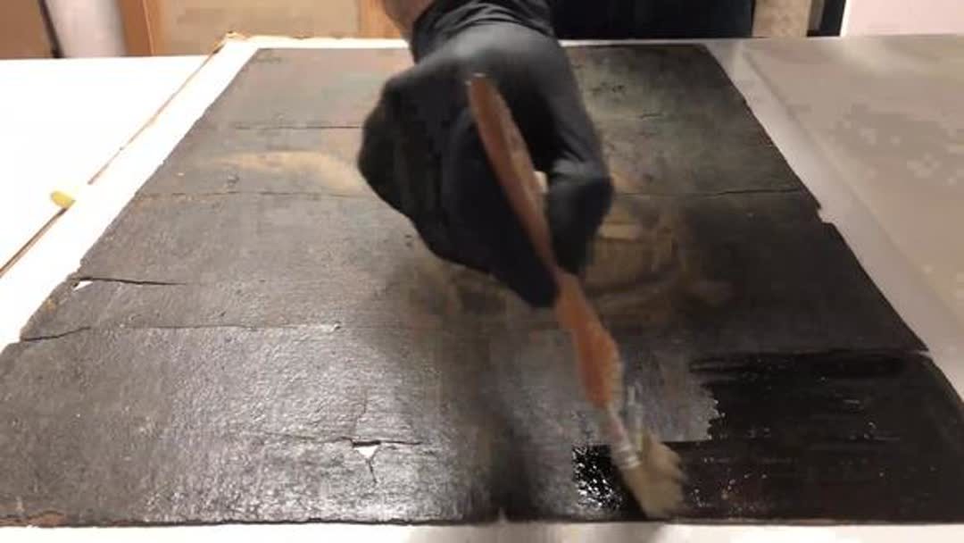 几个亿的名画 历经半年才修复它!