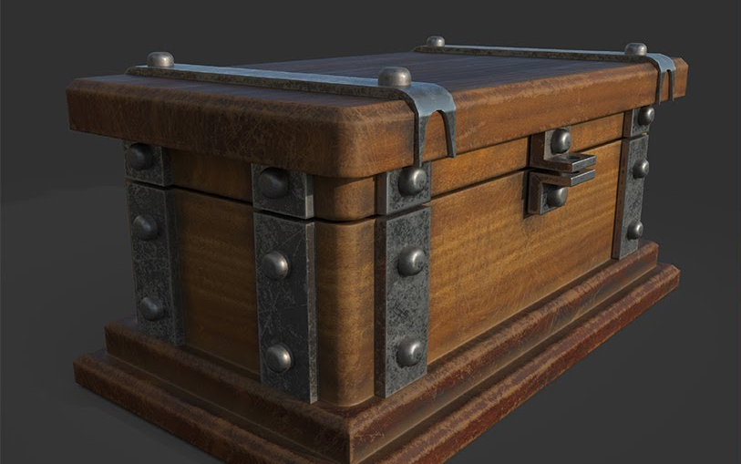 【建模】Maya 游戏资源 木盒 模型制作- (下)