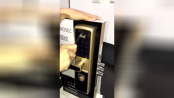 锁具市场最劲爆视频|抗刮擦半导体指纹传感器来袭!