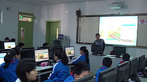 ...闫春峰小学四年级《快乐农场—动作设置与动作按钮》1 信息技术 ...