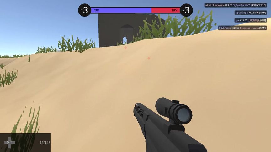 战地模拟器:多人模式,这次面对的不是人机了