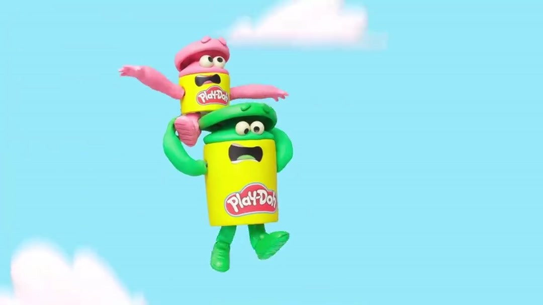 垃圾桶清洗寻找朋友,趣味动画