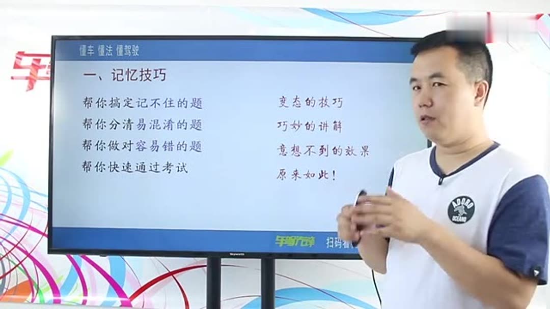 科目一考试秘笈