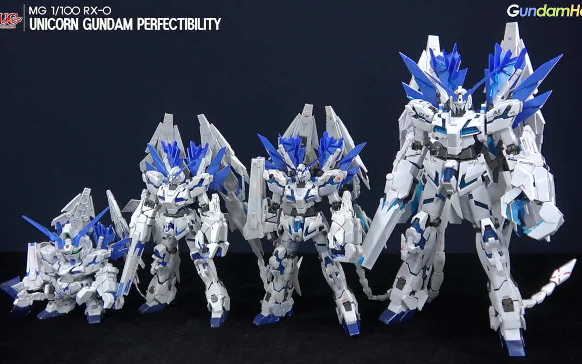 【搬运速送】万代MG限定版 RX-0独角兽高达Perfectibility 测评(cc机翻....