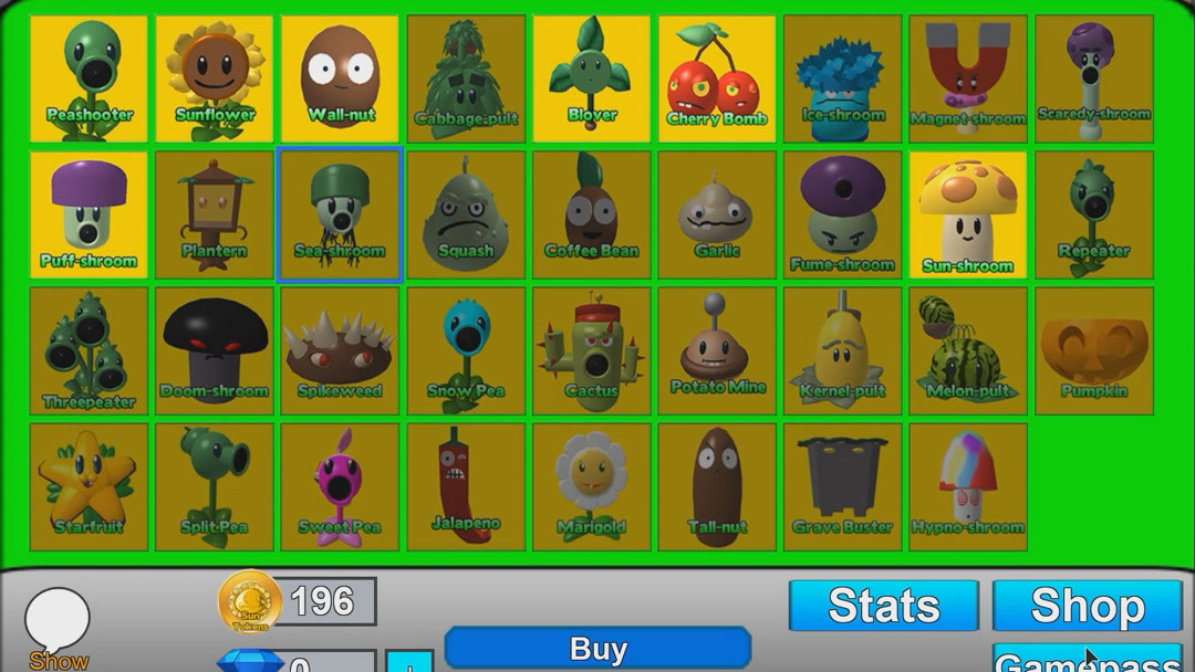 【Roblox植物大战僵尸】变身风扇植物!制造龙卷风席卷丧尸