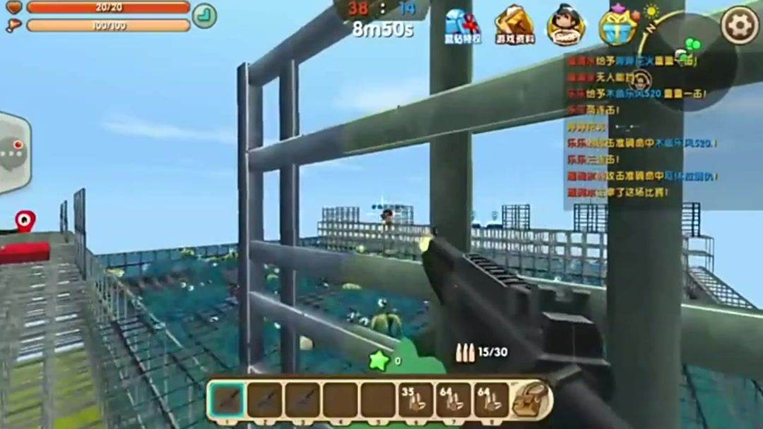 迷你世界对战视频 我都死了还炸我