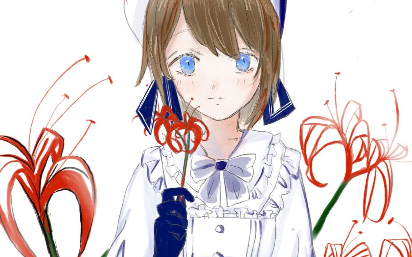 【板绘-第五人格】艾玛:我终于有裙子穿啦!(新人初投稿)