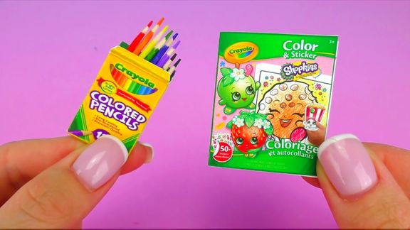 抽屉世界DIY:迷你彩色笔和图画书