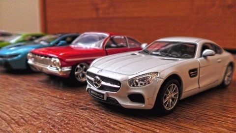 跑车轿车汽车模型玩具展示