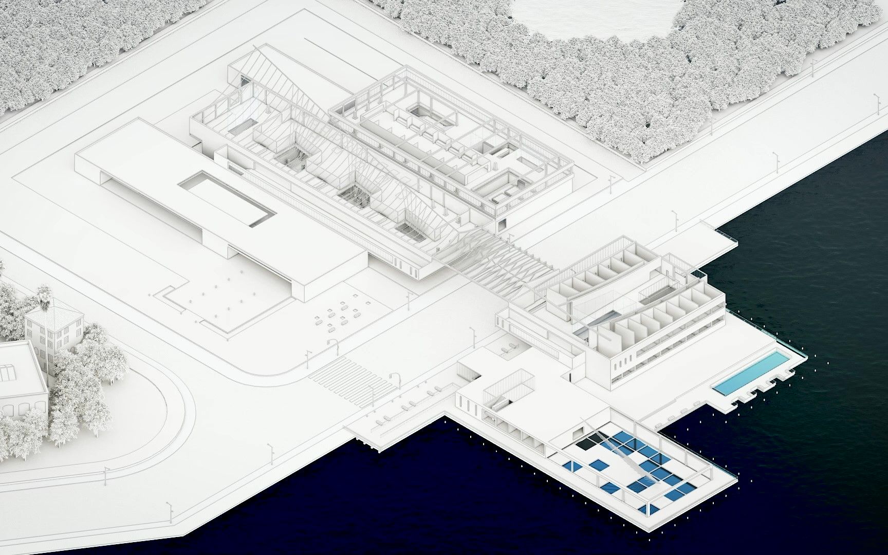 泊·帆/西建大建筑学本科毕业设计/Pt.1 建筑结构表达