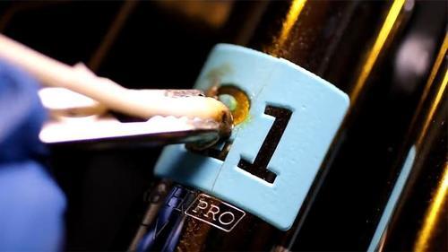 金属蚀刻是什么?给食盐通上电后,难得一见的科学现象产生了!