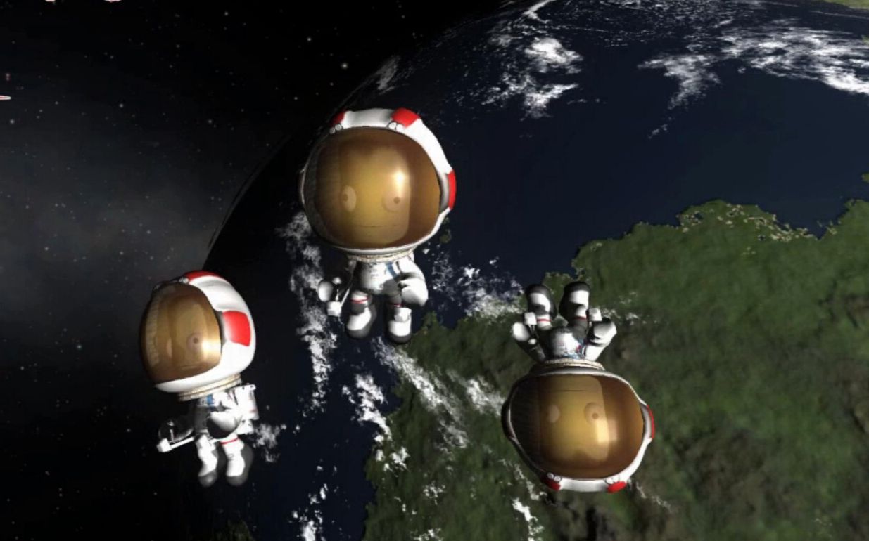 【K君】坎巴拉太空计划 1.1.3 新手教程05 (登陆Minmus往返)