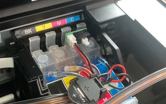 爱普生2870连供墨盒不识别安装教程