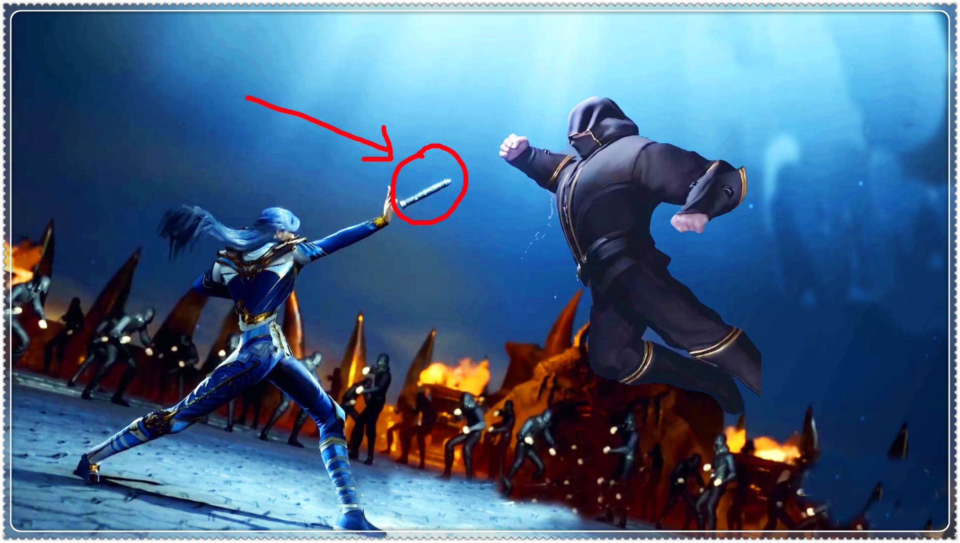 唐三首次展示暗器佛怒唐莲和暴雨梨花针用法!