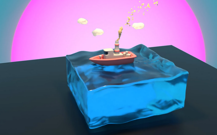 【中英】【C4D】Skillshare - 在C4D中打造一艘水面浮动船