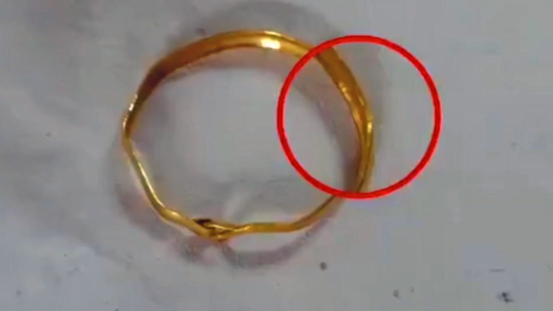 当心!42克金手镯洗完少了20克 警方抓获借清洗金饰偷金贼