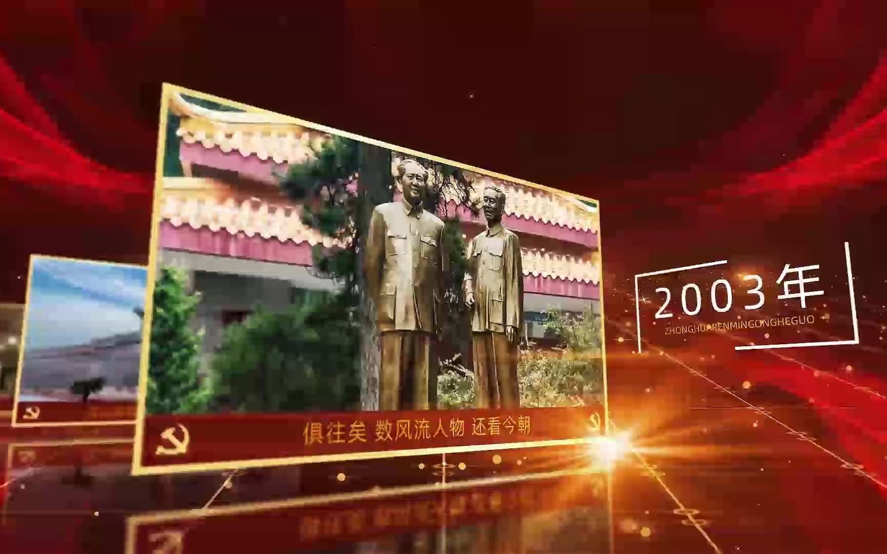 红色图文党政党建模板, 新奇艺