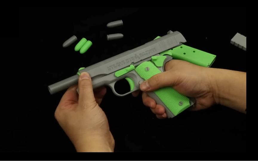 3d打印m1911模型(图纸分享)