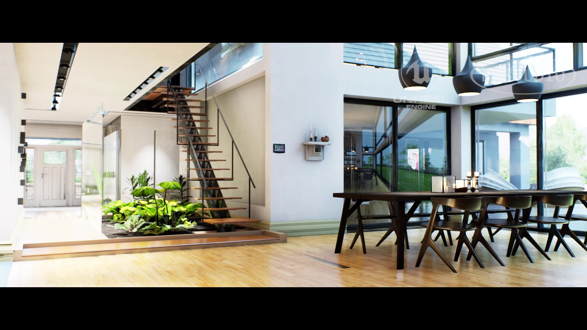 【虚幻4】商业建筑室内外表现