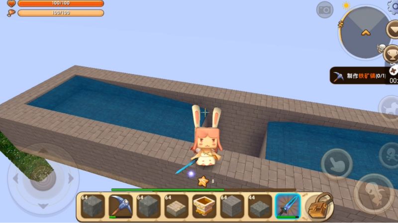 迷你世界生存刷怪塔实况教学