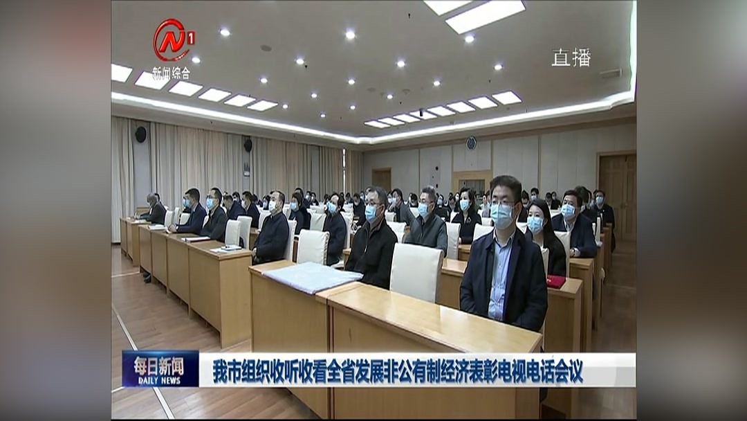 我市组织收听收看全省发展非公有制经济表彰电视电话会议