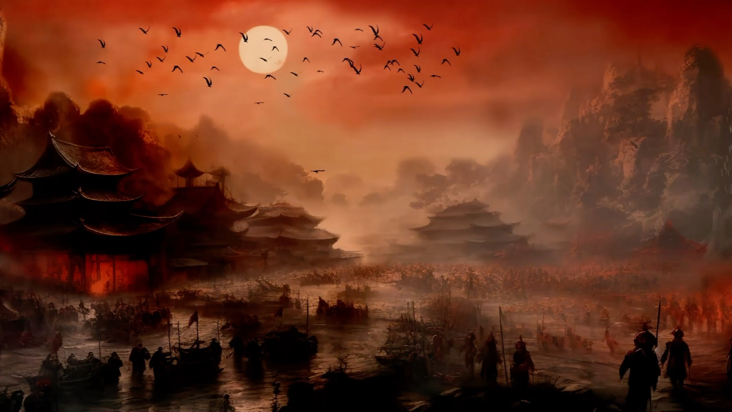 《满江红》AI生成数字动画