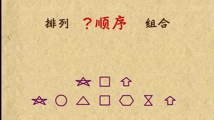 四年级奥数教学视频:排列组合辨析及应用