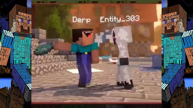 我的世界实体303歪传28集:303被咸鱼打败?mc大陆最man男人现身