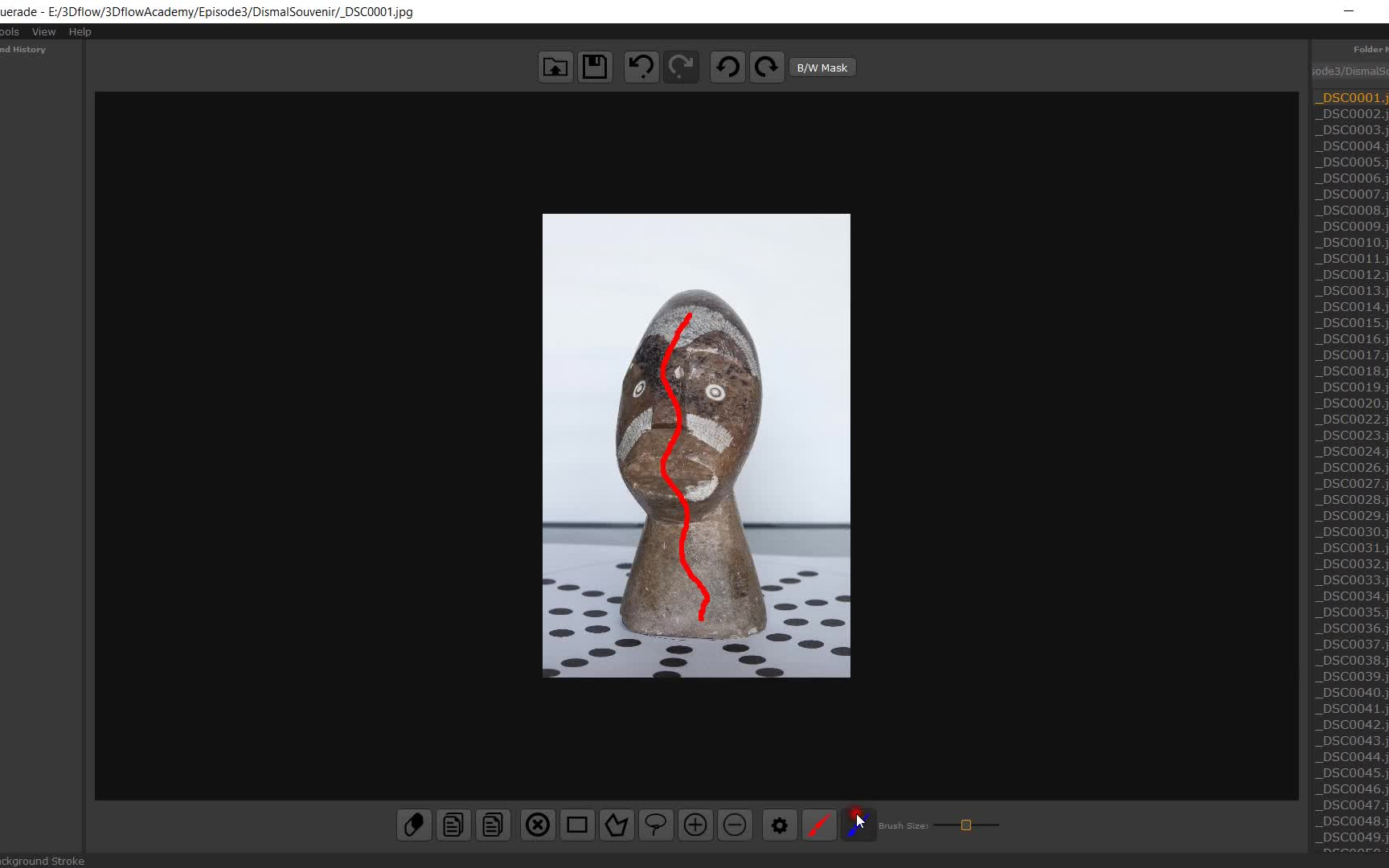 如何使用3DF Zephyr遮罩对模型360° 对象重建