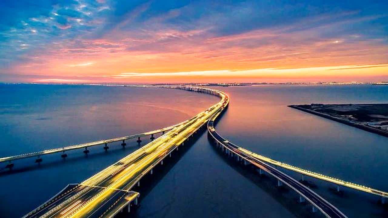 世界上最长的桥,开车需要2个多小时,3年建成通车,就在中国