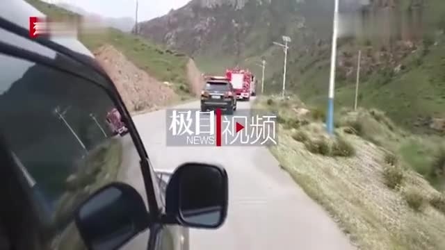 青海德令哈一景区山洪暴发,多名被困游客获救