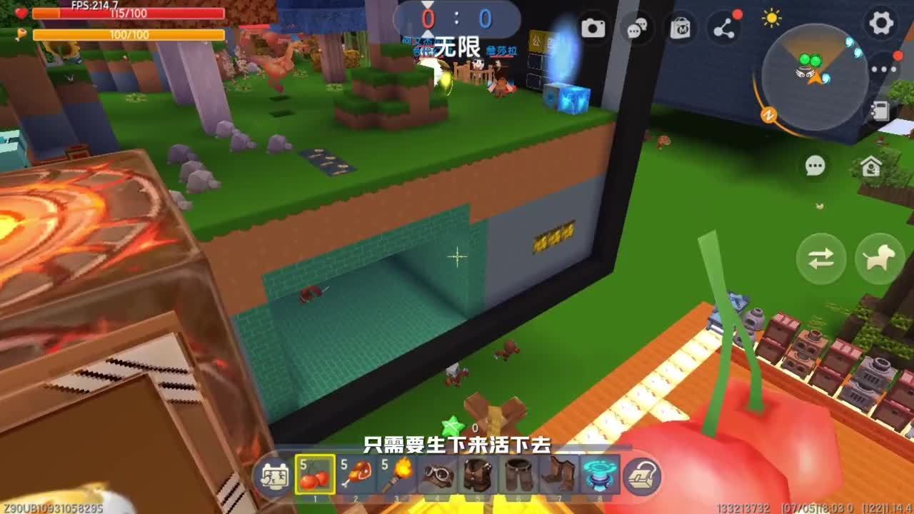 迷你世界用电脑看玩家生存,半仙直接让小伙伴...