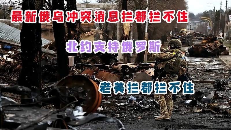 最新俄乌冲突消息!北约支持俄罗斯!老美拦都拦不住