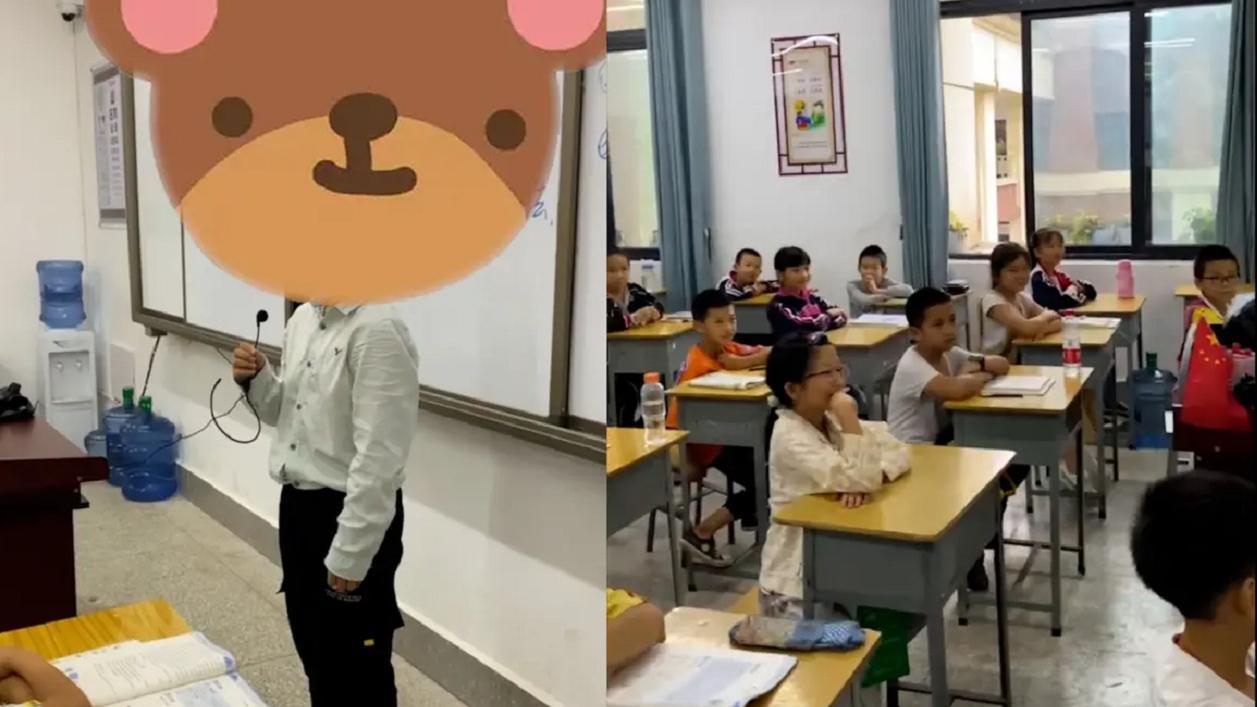 小学生玩游戏模仿狗惨叫惟妙惟肖,老师:其他学生都很膜拜