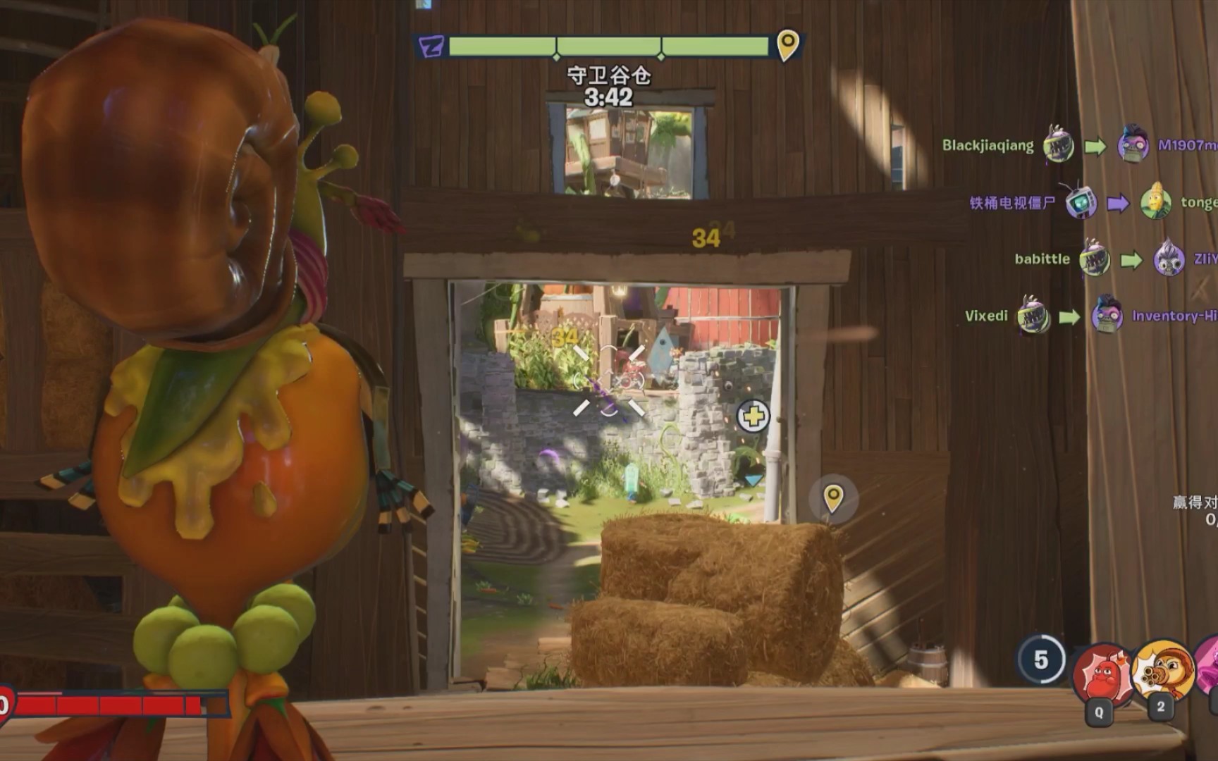 和睦小镇保卫战:新皮肤试用及超人僵尸试玩~