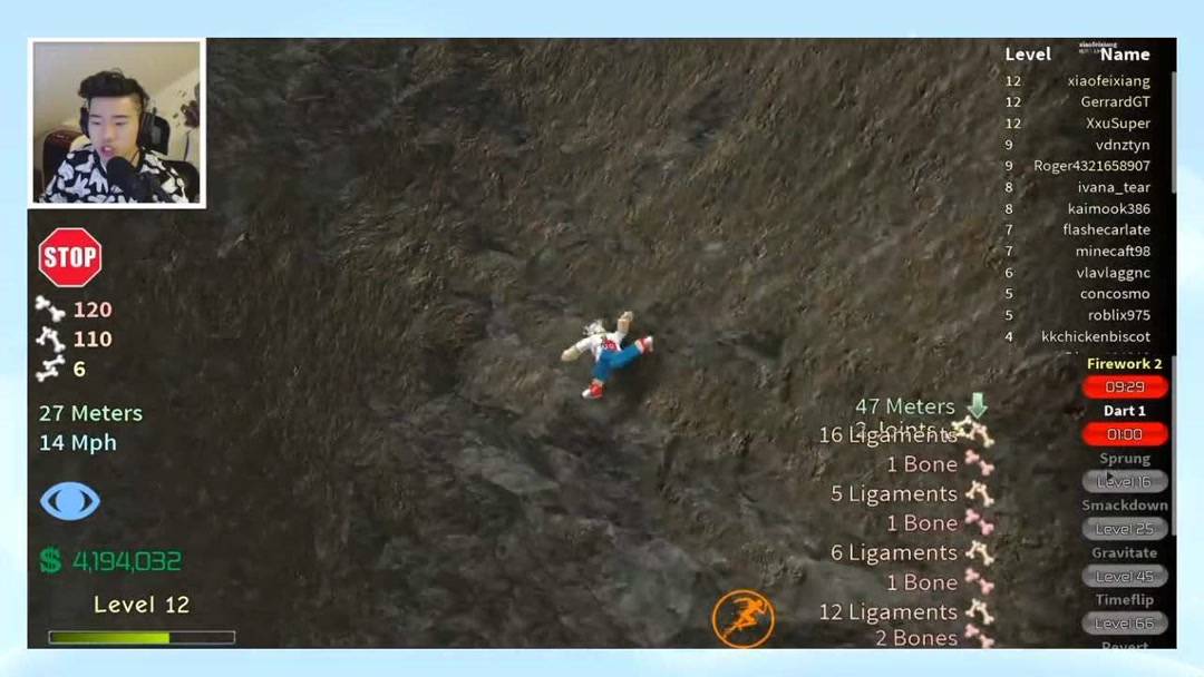 Roblox坠落模拟器 这也太刺激了!小飞象解说