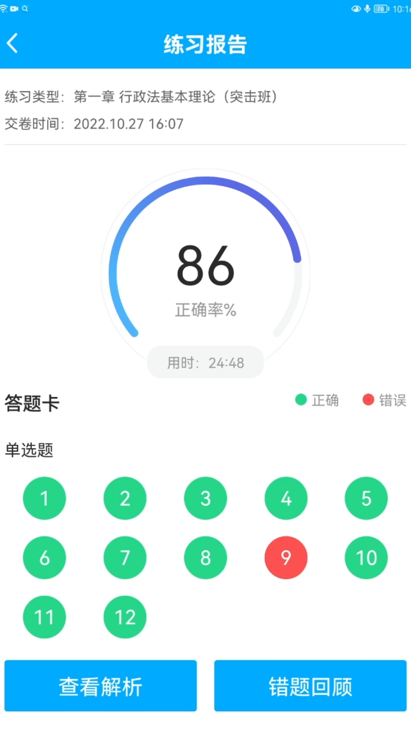 2022税务师涉税相关法律第1到第2章错题