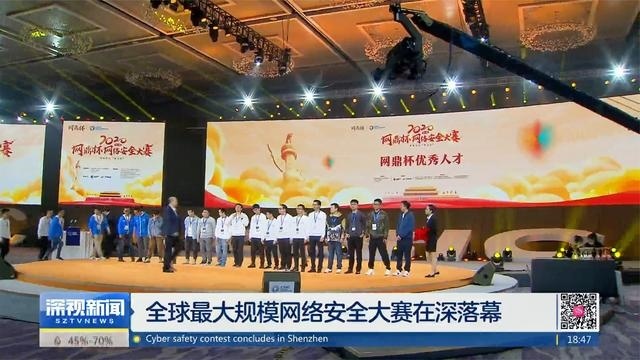 全球最大规模网络安全大赛在深落幕