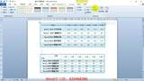 2003word视频 2003word视频教程 Word小白脱白系列教程第7节: 表格...