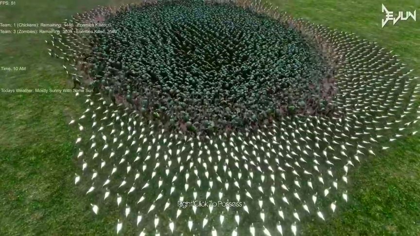 史诗战争模拟器:核子武器来啦!全军覆没!