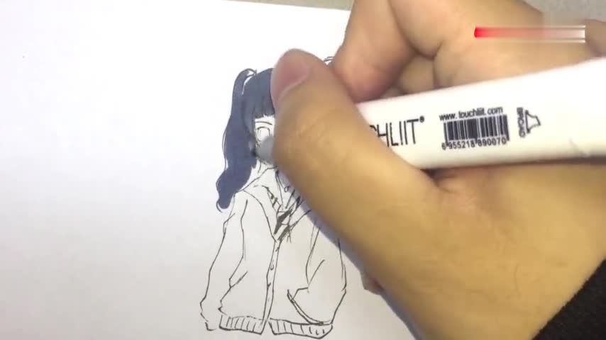 双子座简笔画,跳脱的性格,人缘却特别的好