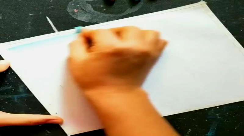 宝宝画画启蒙:蜡笔头千万别扔,教你画风景,简单易学