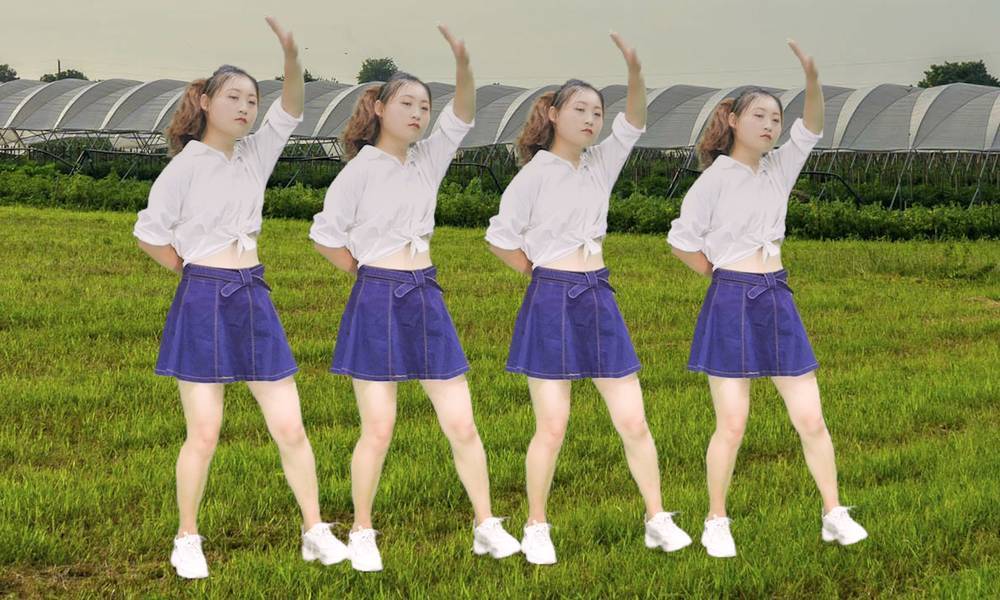 喜迎建国70周年《中华全家福》,红红的长飘带舞起来,好听又好看