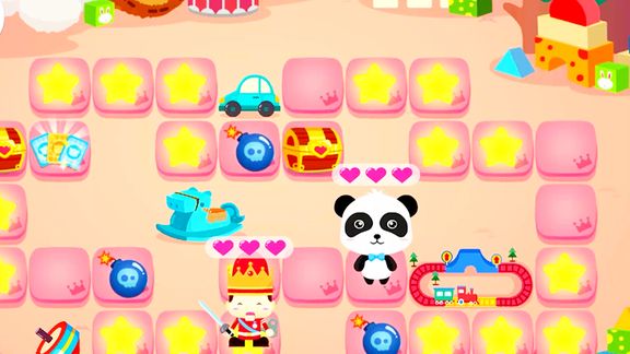 有趣的儿童动画,小熊爱玩游戏