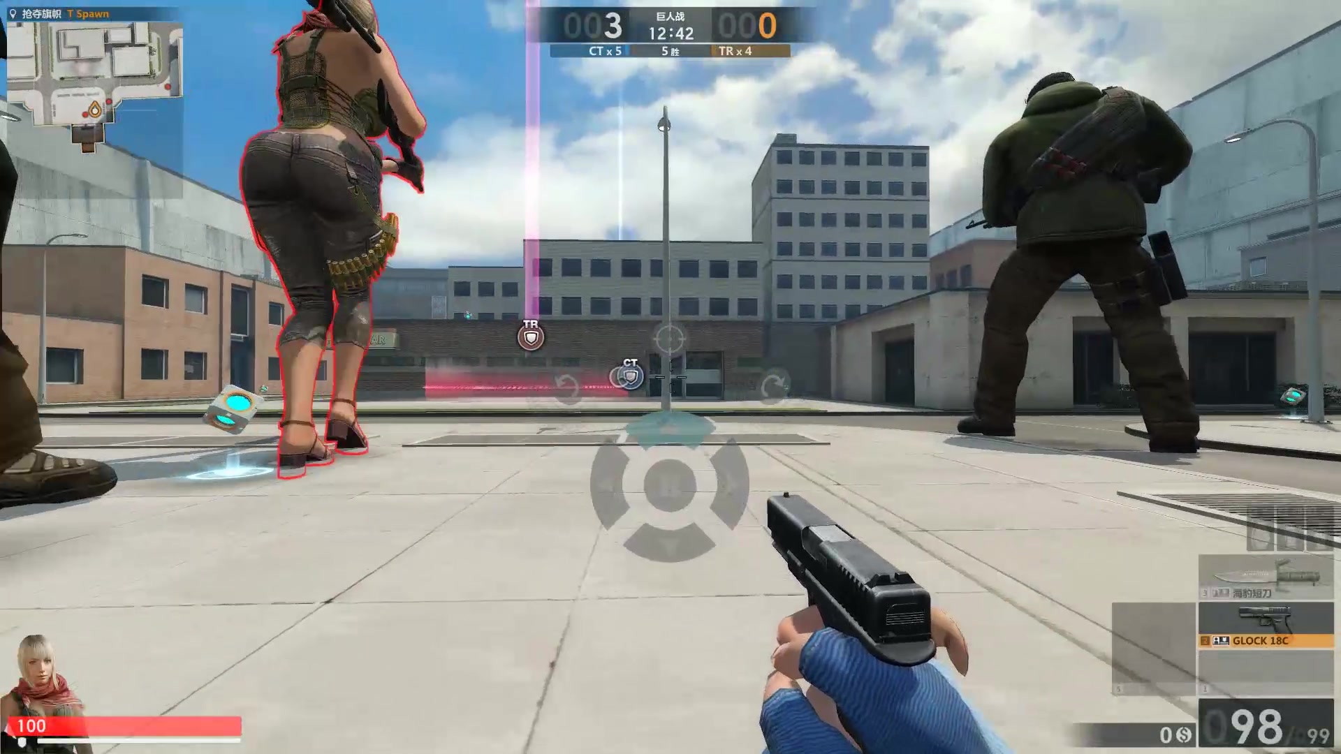 【鱼摆摆】1373《反恐精英OL2》巨人战,谁策划的这个游戏模式真是...