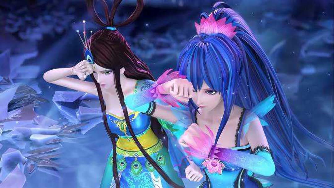 叶罗丽精灵梦第九季第15话:蓝孔雀找到冰公主,辛灵的选择