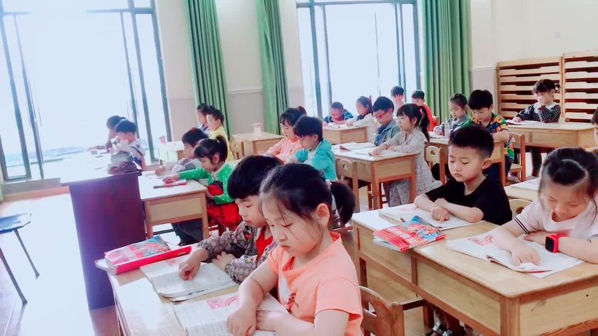 #课堂实录 ,天使之翼幼小衔接幼儿诵读练习