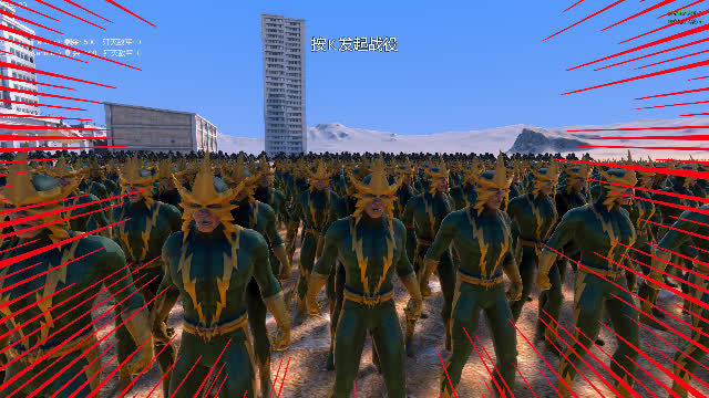 史诗战争模拟器:眼睛发射激光,机器人都害怕了