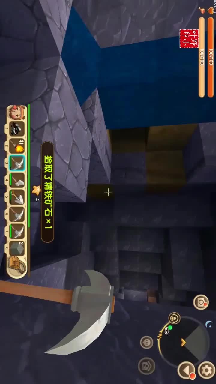 迷你世界6:第一次做船,船卡住了不能下船了(4)