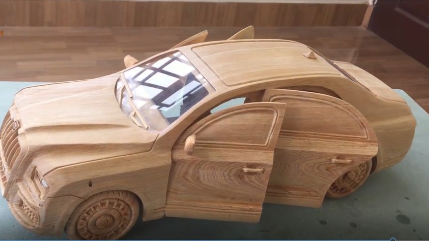 「木雕」俄罗斯总统 普京 座驾